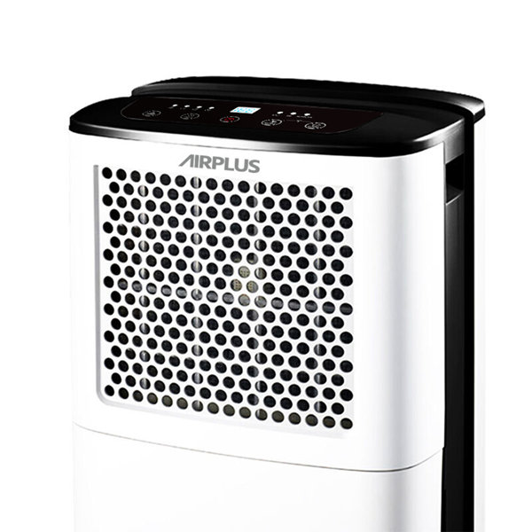 AIRPLUS 2000 Sq. Ft 50 Pints Dehumidifier with Tank and Drain Hose for Home Office Living Room ...